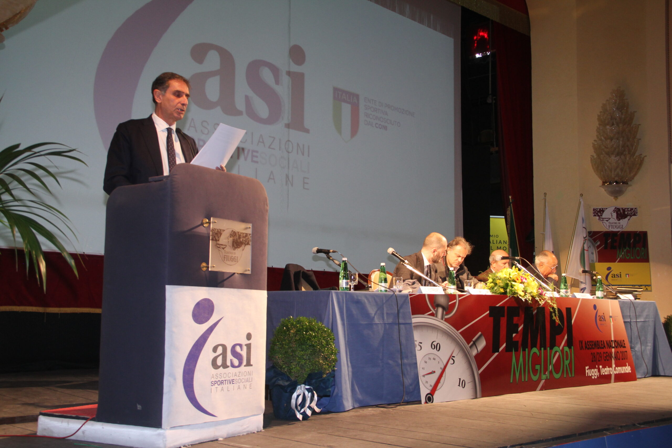 Claudio Barbaro rieletto presidente ASI - ASI Nazionale