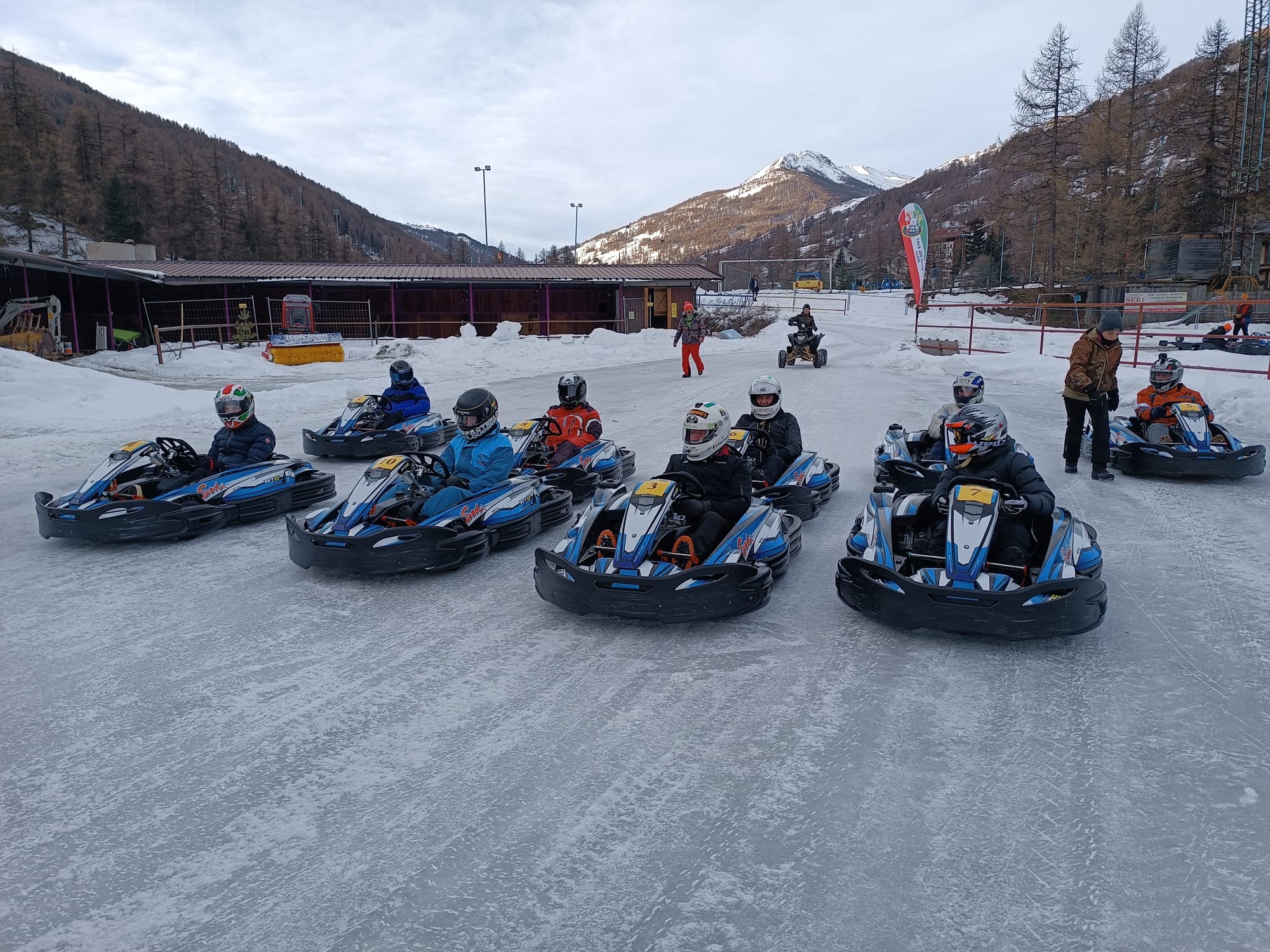 Tra paesaggi innevati e ghiaccio, si corre l’Ice Kart Experience - ASI ...